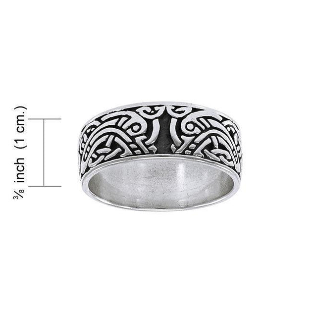 A feature of the beautiful weave of life ~ Celtic Knotwork Sterling Si
